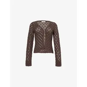 4TH & RECKLESS Dellina V-neck Knitted Top