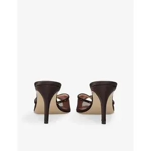 ANDREA WAZEN Katy 75 Mesh Heeled Mules
