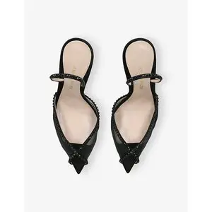 ANDREA WAZEN Katy 105 Mesh Slingbacks