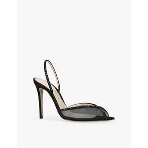 ANDREA WAZEN Katy 105 Mesh Slingbacks