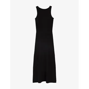 The Kooples Chain Embellished Boat-neck Maxi Dress