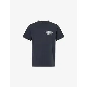 GALLERY DEPT. Logo-print Short-sleeve Cotton T-shirt - Black