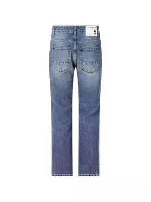 DEPARTMENT 5 Faded Effect Straight-leg Jeans