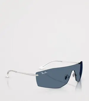 Ray-ban Bio-based Irregular Alix Sunglasses - Silver