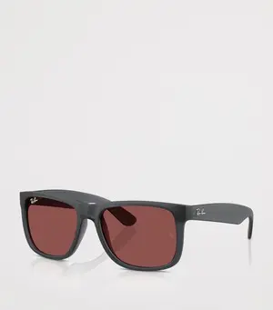 Ray-ban Justin Rectangle Sunglasses - Grey
