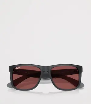 Ray-ban Justin Rectangle Sunglasses - Grey