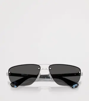 Burberry Aviator Sunglasses - Silver