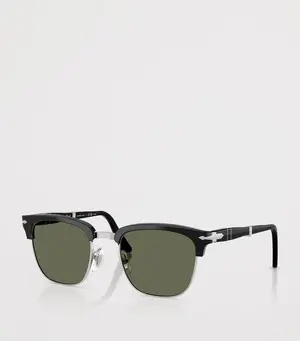 Persol Clubmaster Sunglasses - Black