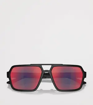 Prada Aviator Sunglasses - Black