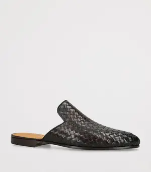 Magnanni Woven Leather Suela Slippers