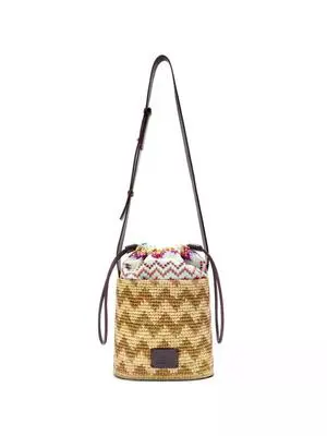 Missoni Zigzag-woven Bucket Bag