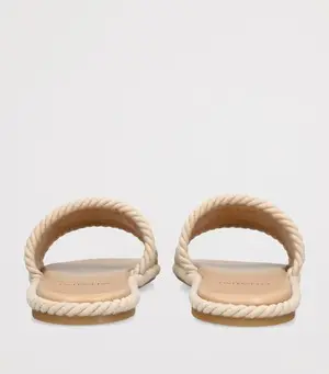 Valentino Garavani Canvas Vlogo Espadrille Slides