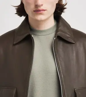 Belstaff Leather Pilot Jacket