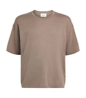 NN.07 Cotton-linen Ryan T-shirt