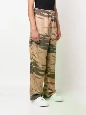 DIESEL® Camouflage Wide-leg Trousers