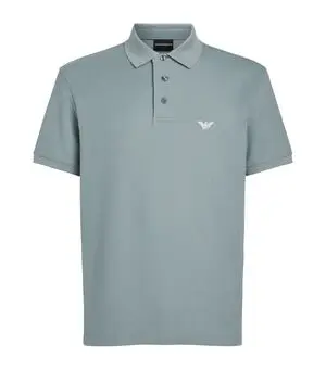 Emporio Armani Short Sleeve Polos For Men