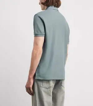 Emporio Armani Cotton Polo Shirt - Blue