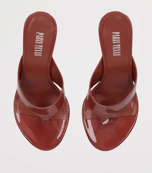 Paris Texas Patent Leather Lidia Sandals 70 - Pink