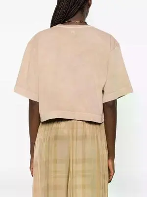 Pinko Suzanna Logo Embroidered T-shirt