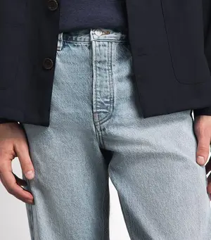 FRAME The Straight Jeans By - Blue