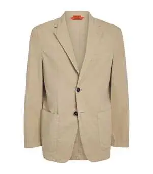 Barena Venezia Borgo Stretch Cotton Jacket - Beige