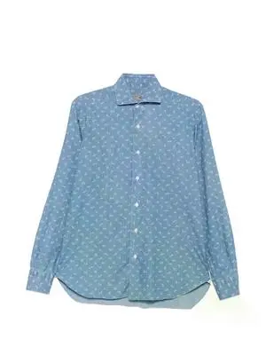 Barba Napoli Pattern Shirts For Men