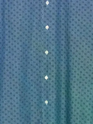 BARBA NAPOLI Floral-print Long-sleeve Shirt