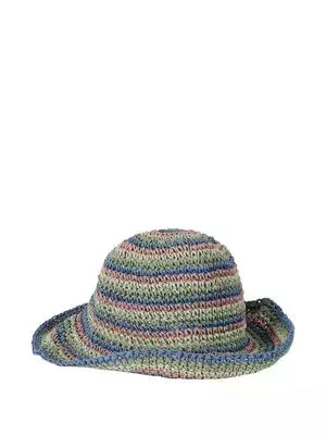 Missoni Striped Crochet Sun Hat