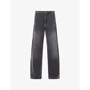 SEVENTH 440 Bermuda Wide-leg Denim Jeans