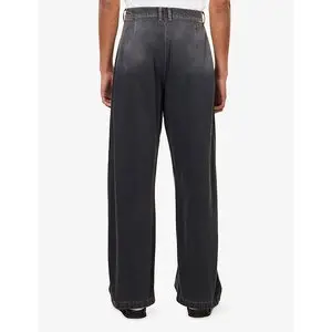 SEVENTH 440 Bermuda Wide-leg Denim Jeans