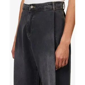 SEVENTH 440 Bermuda Wide-leg Denim Jeans
