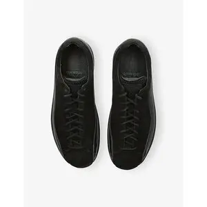 Diemme Bardolino Suede And Leather Trainers - Black