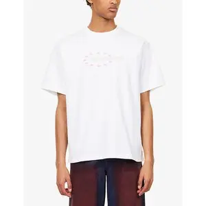 AWAKE NY Stars Logo-print Cotton T-shirt - White