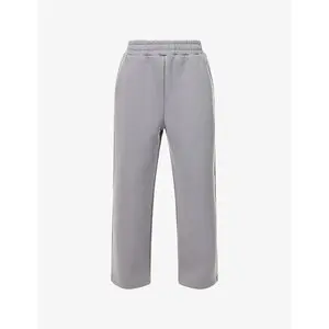 SEVENTH V2 Stacks Straight-leg Cotton-blend Jogging Bottoms - Pale Blue