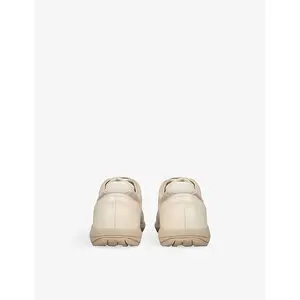 Diemme Bardolino Suede And Leather Trainers - Beige