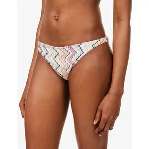 Missoni Chevron Pattern Triangle Bikini Set