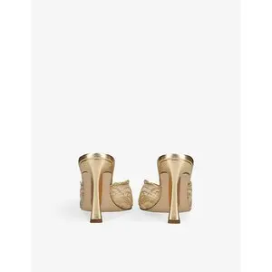Sam Edelman Lace Heeled Mules