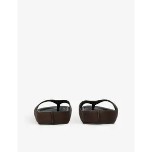 JUDE Suede Sandals - Brown