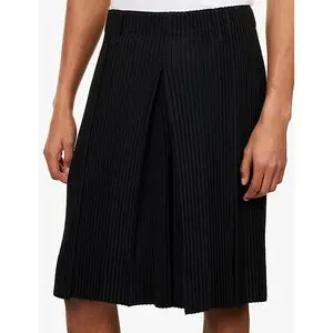 Issey Miyake Homme Plissé Tailored Pleats Pleated Shorts