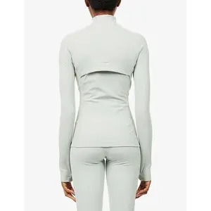 On Studio Training Jacket With High Neck And Thumbholes