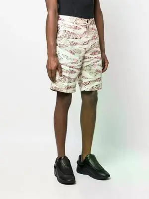 DIESEL® P-haty-hs Shorts With Camouflage Pattern