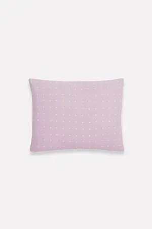 ANCHAL Cross-stitch Small Pillow - Berry