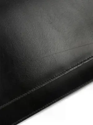 Hermès 1989 Piano Leather Handbag - Black