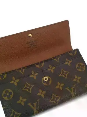 LOUIS VUITTON 2003 Monogram Porte Monnaie Credit Wallet