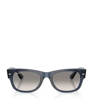 Ray-ban Mega Wayfarer Ii Sunglasses - Blue
