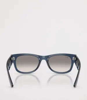Ray-ban Mega Wayfarer Ii Sunglasses - Blue