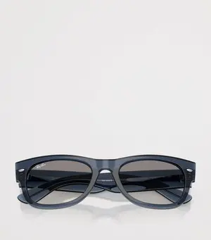 Ray-ban Mega Wayfarer Ii Sunglasses - Blue