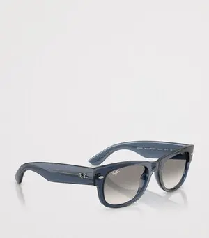 Ray-ban Mega Wayfarer Ii Sunglasses - Blue