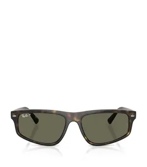 Ray-ban Rectangle Frame Sunglasses - Brown