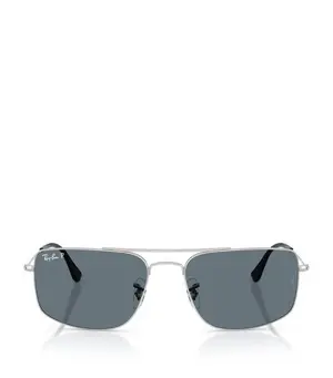 Ray-ban Explorer Iii Square Frame Sunglasses - Silver